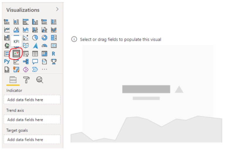 How to use the KPI Visual in Power BI - Dear Watson Consulting